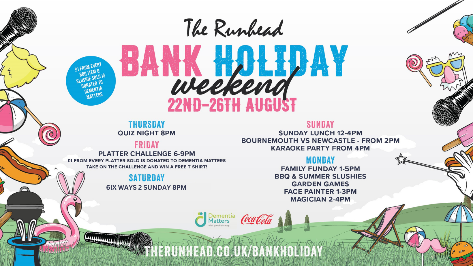 August Bank Holiday Weekend - The Runhead